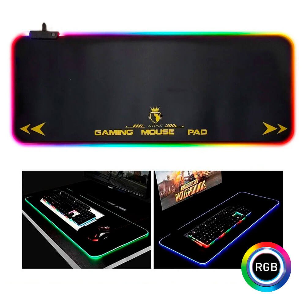 Mouse Gamer inalambrico RGB Yindiao A2, recargable, DPI 1600 - Clickbox.pe